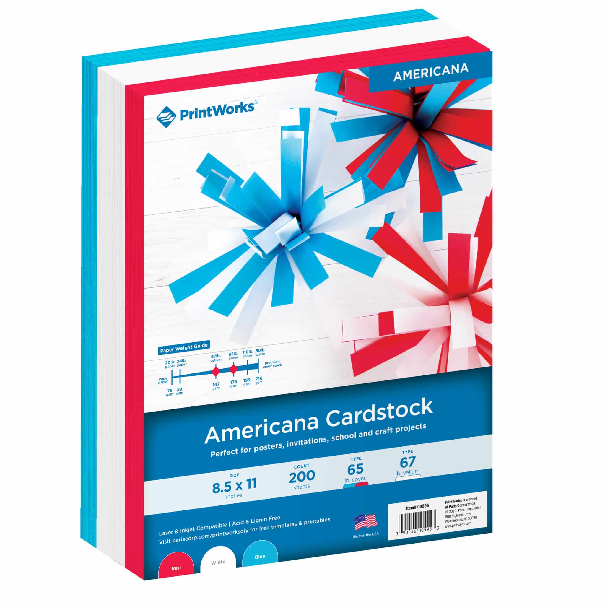 Americana Cardstock by PrintWorks | Paris Corporation