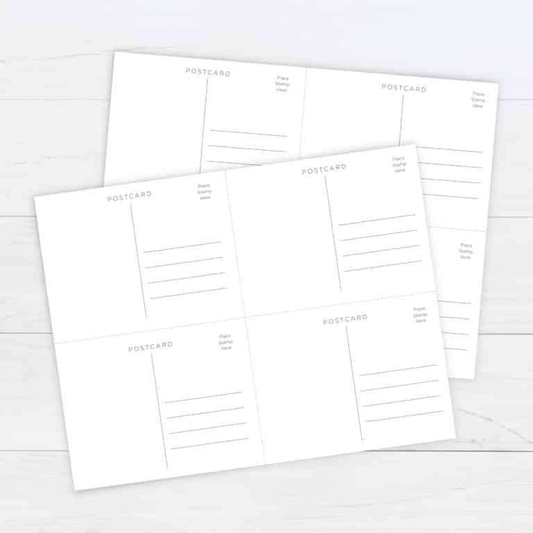 PrintWorks - Templates for Index Cards, Flash Cards, Postcards and more!