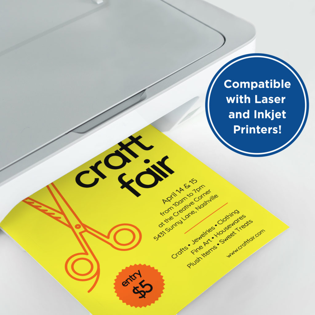 PrintWorks Bright Paper for Craft Projects | Paris Corporation