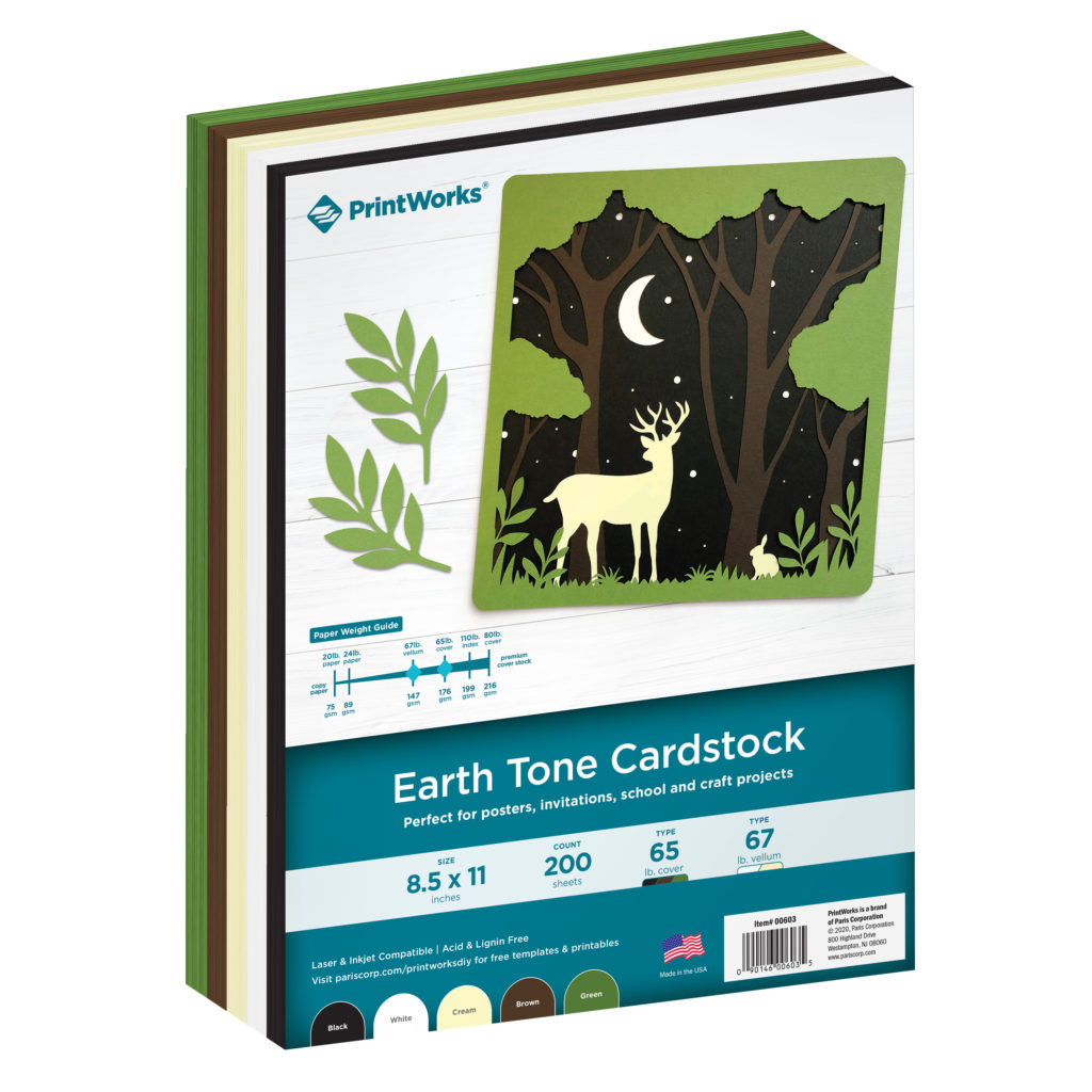 Colored Cardstock & Paper by PrintWorks | Paris Corporation