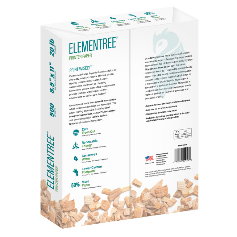Elementree Sustainable Printer Paper | Paris Corporation