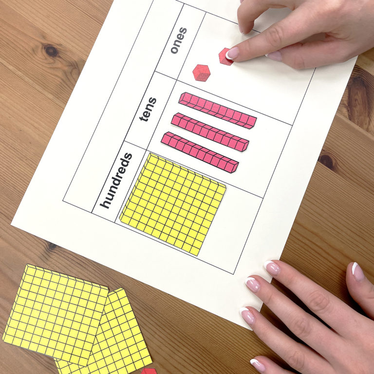 Paper Manipulatives for Reading and Math - Paris Corporation