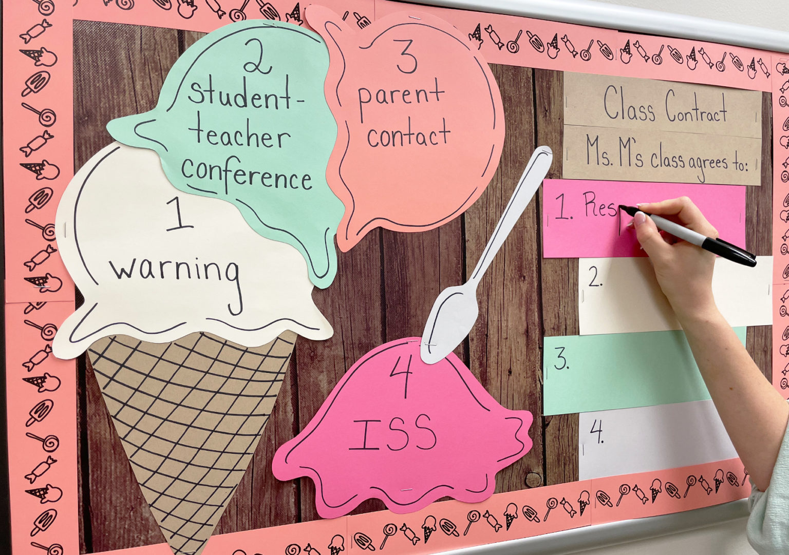 Classroom Expectations Board Design - Paris Corporation