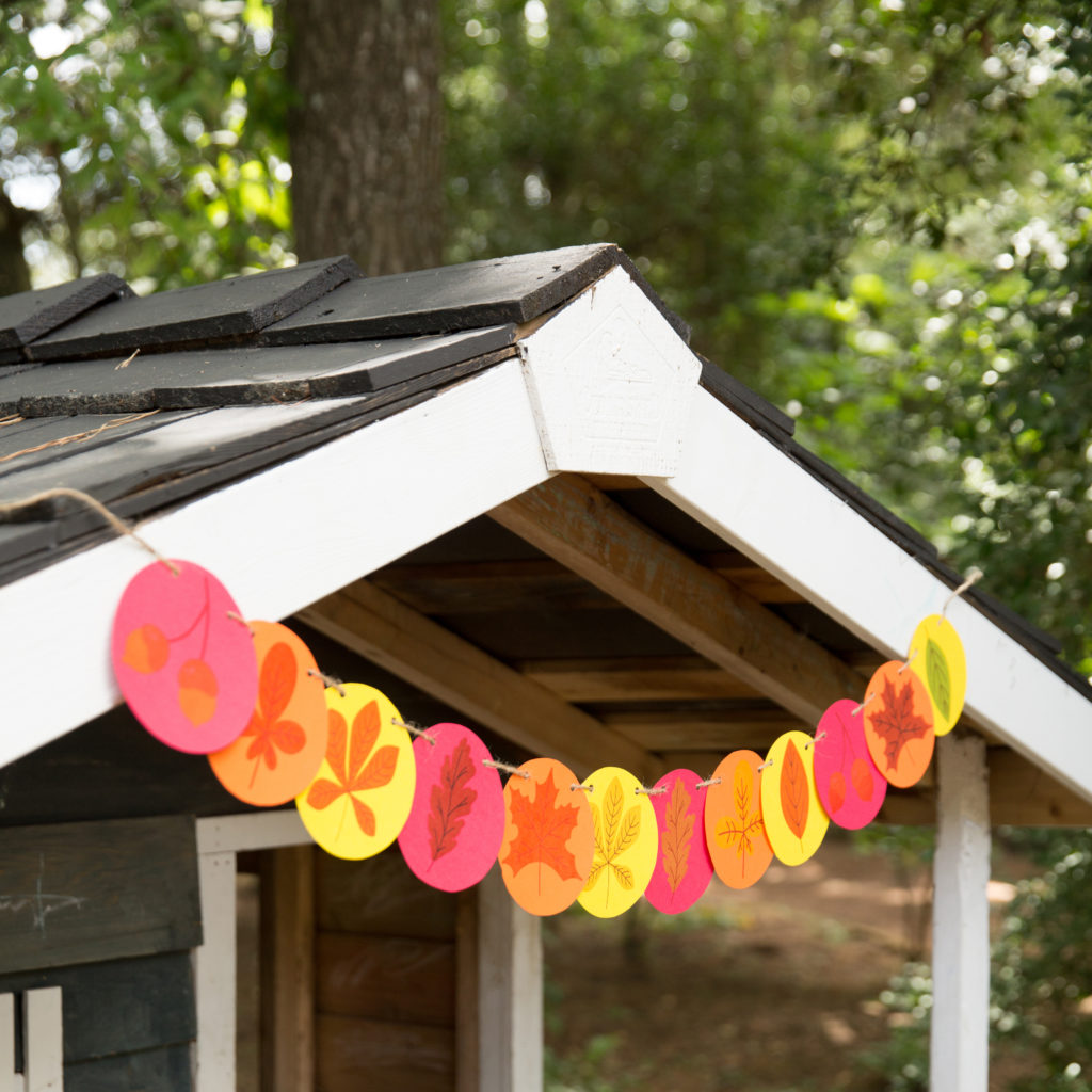 Autumn Leaf Banner - Free Printable Download from PrintWorks