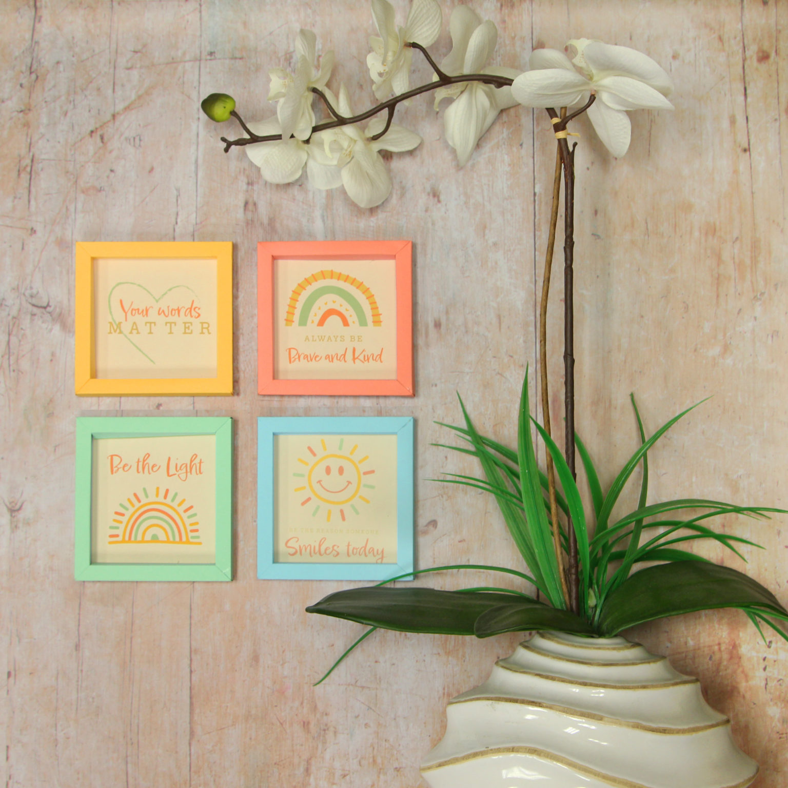 Boho Decor Paper Frame – SVG File and Free Template from PrintWorks