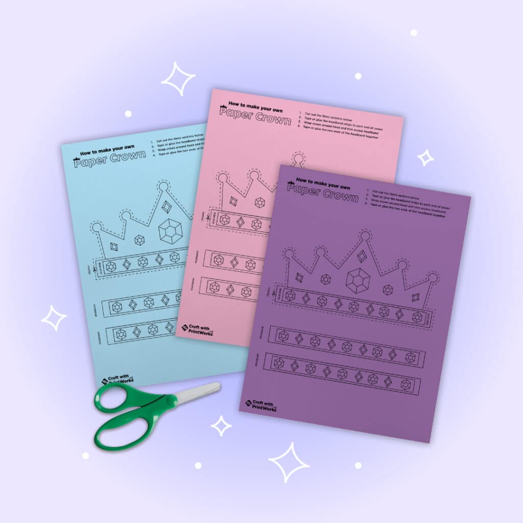 Paper Crown - Free PDF printable download