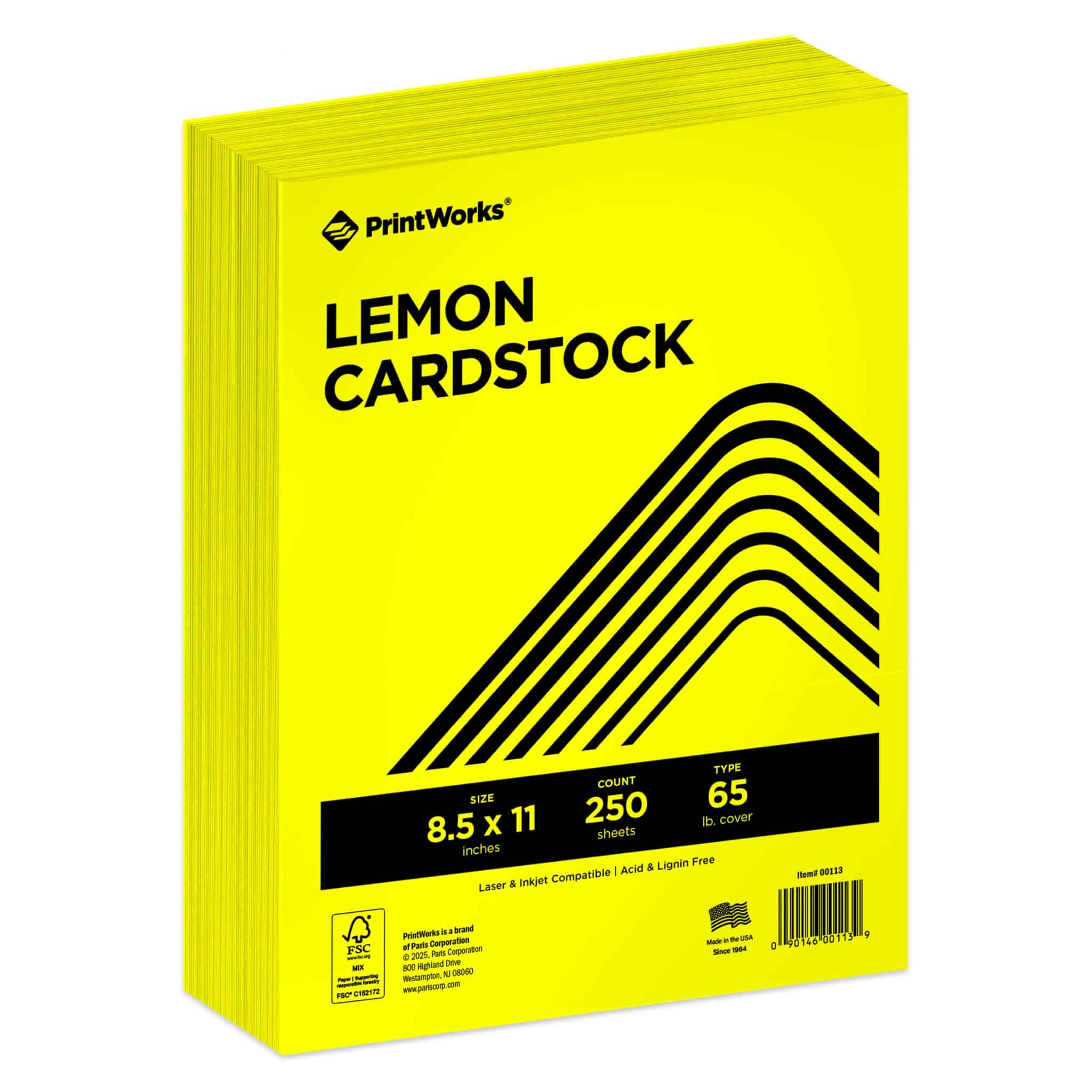 Bright Color Cardstock by PrintWorks | Paris Corporation