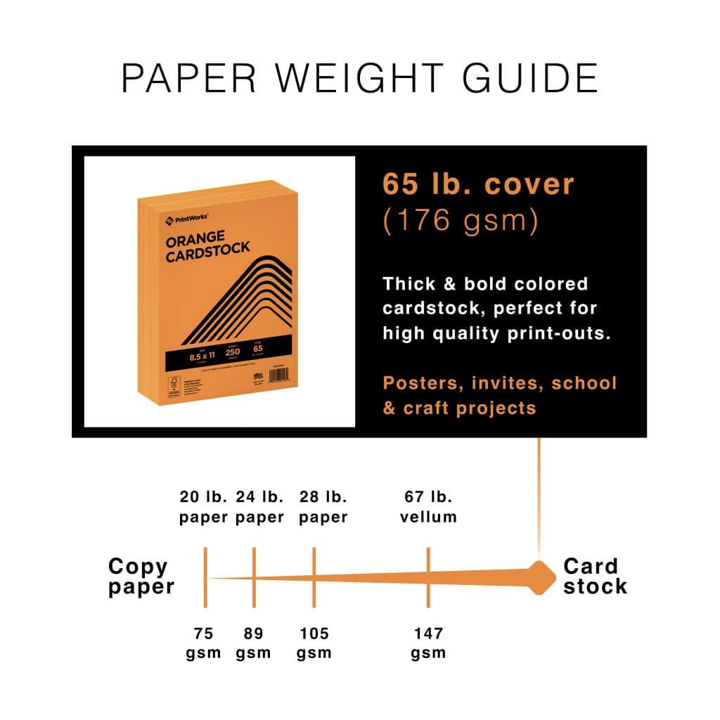Bright Color Cardstock by PrintWorks | Paris Corporation