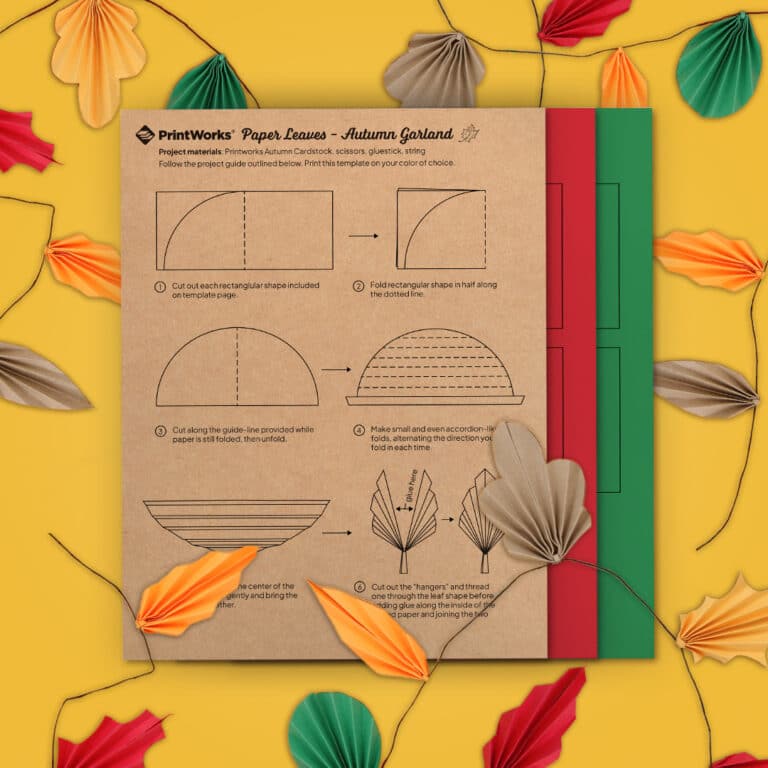 Autumn Garland - Free Download from PrintWorks