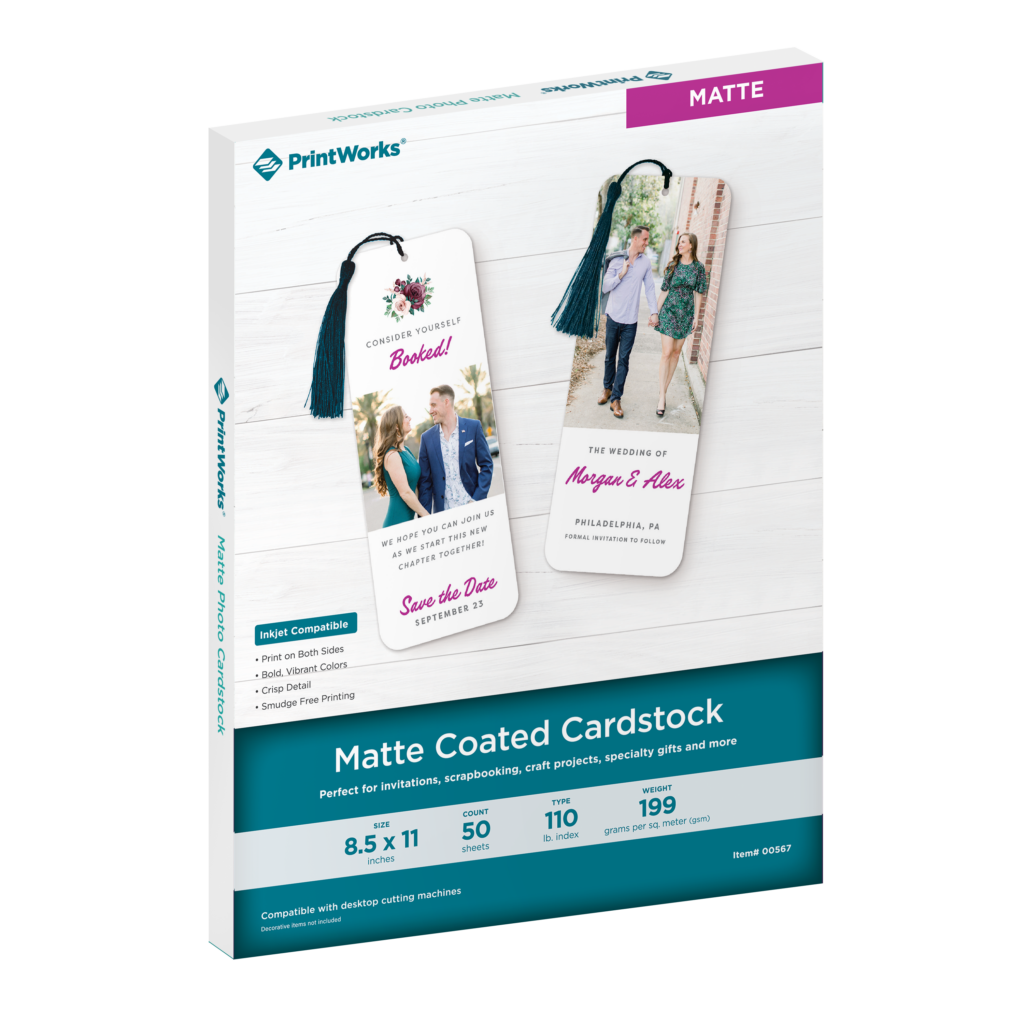 Matte Coated Cardstock - Photo Paper by Printworks | Paris Corporation