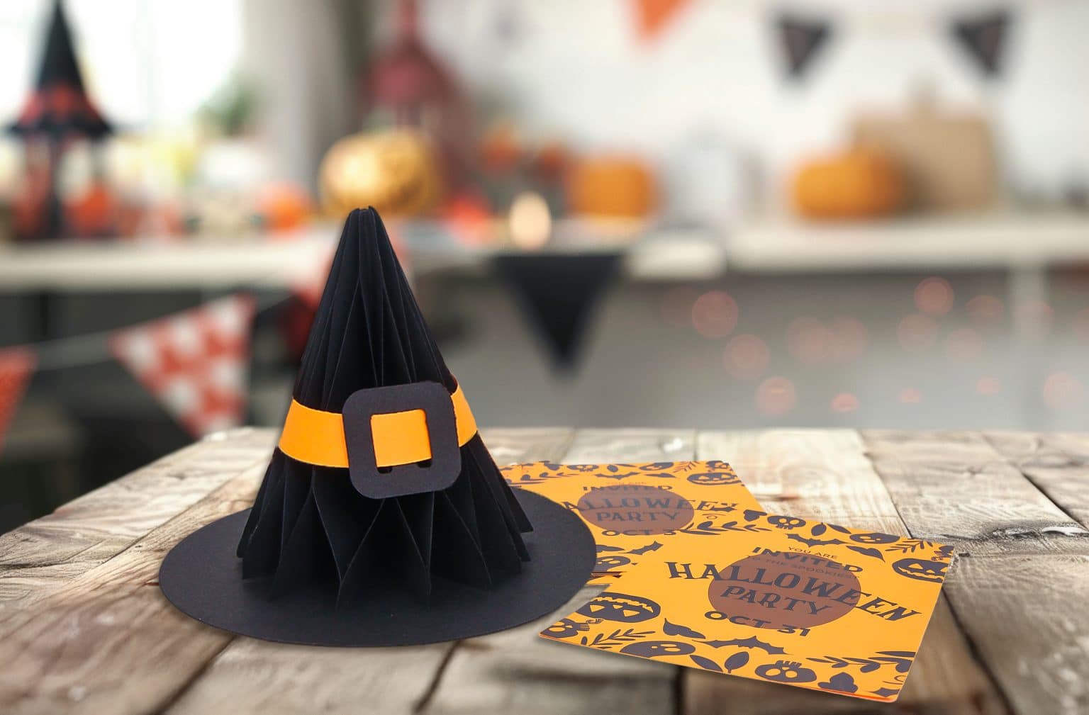 Halloween Hat Craft - Free Printable Download